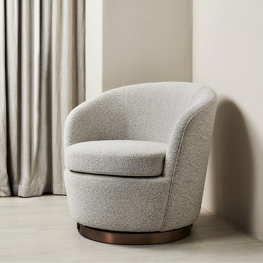 Colette Swivel Chair - 056 (Copenhagen 803) – Commune Singapore