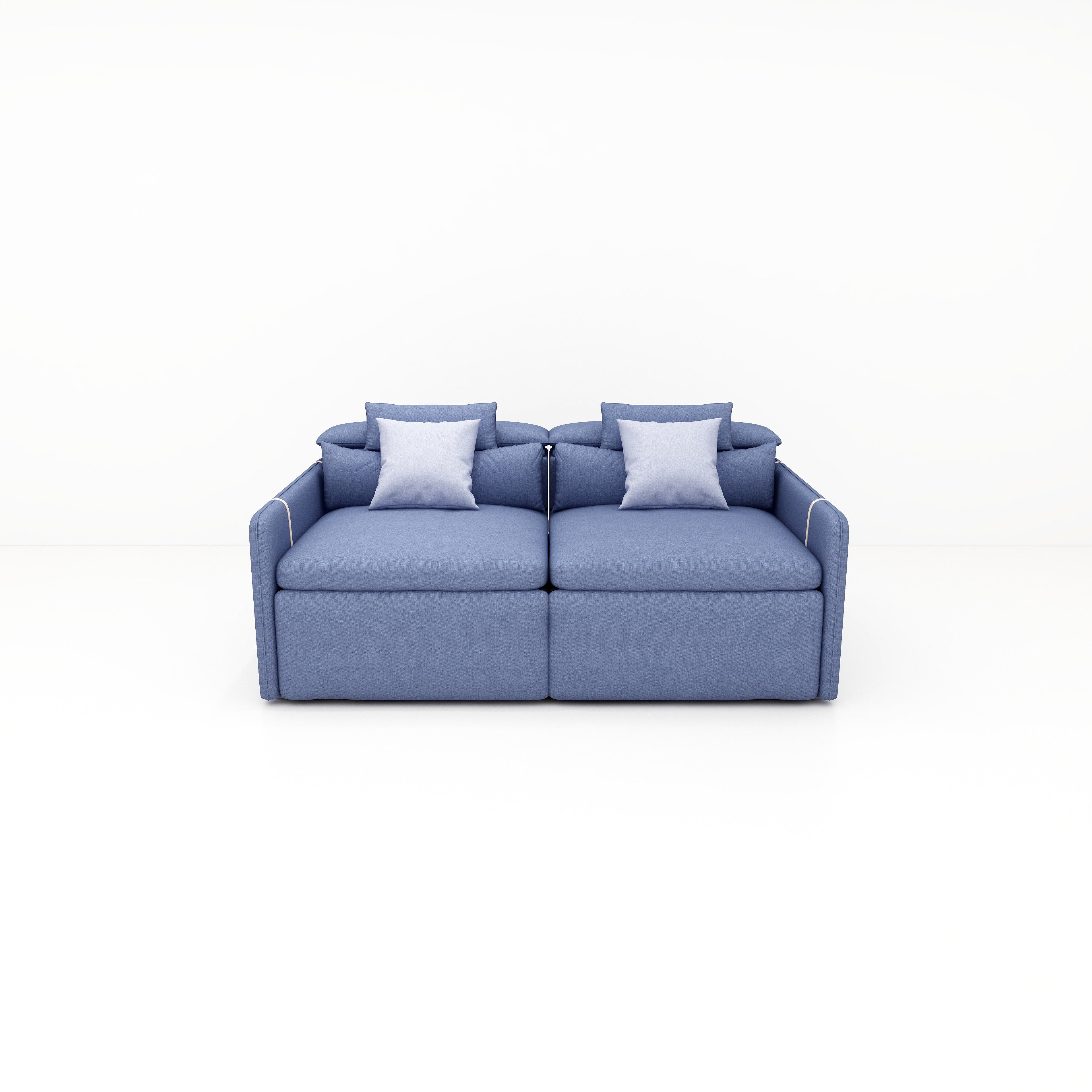 Tyrell Rmt 2-Seater Sofa [Recliner] (Set) | TRENTO 5802 CHOCOLATE ...